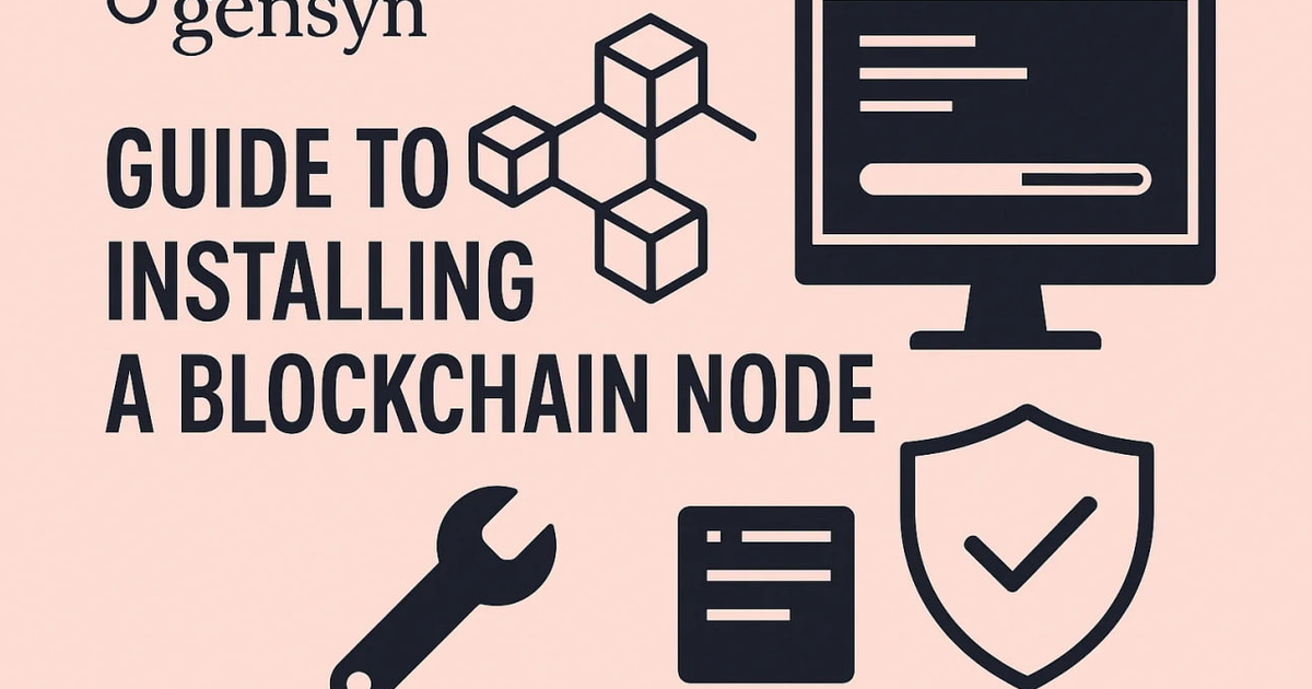 Gensyn Install Testnet Node — Teletype 3842